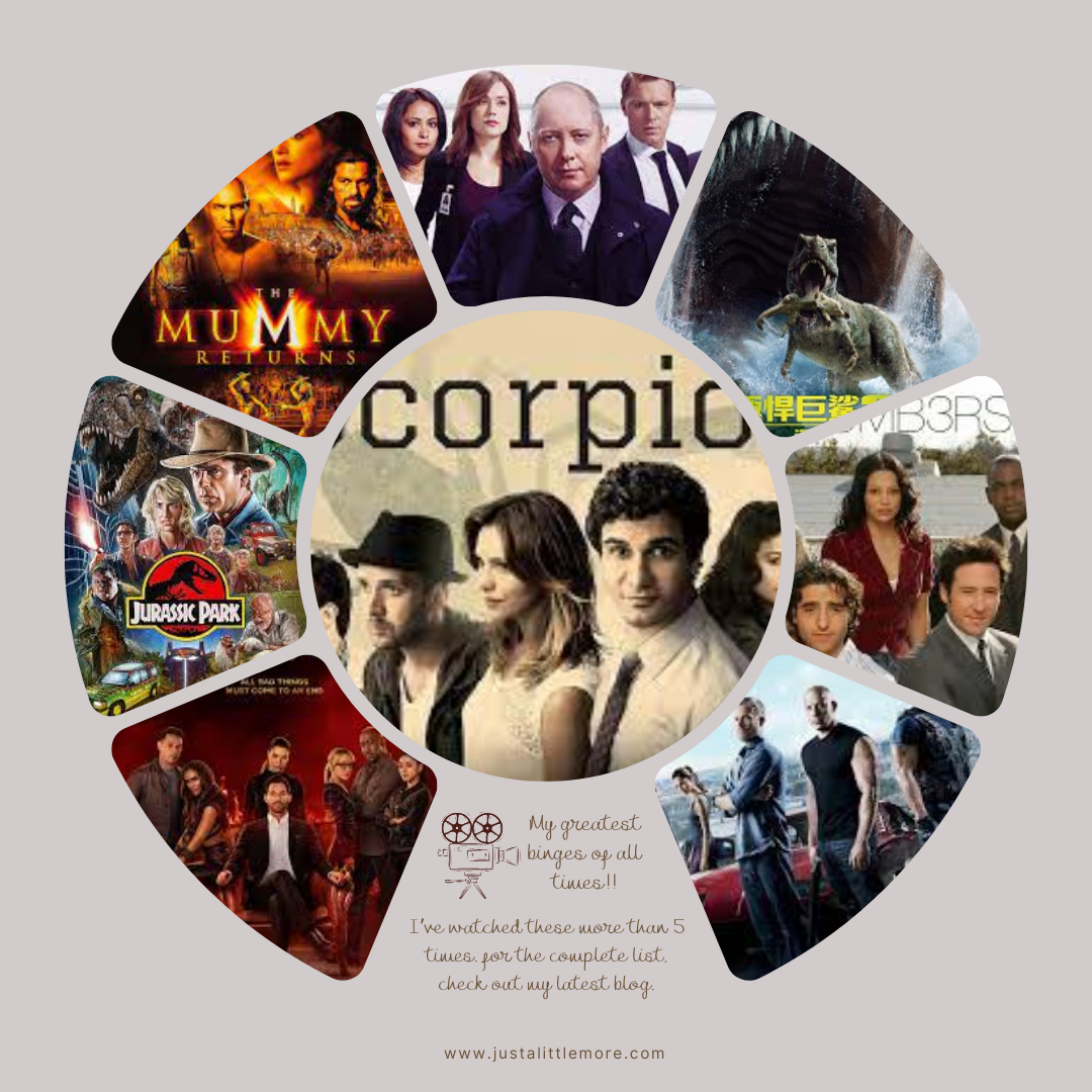 All time binge list! – Just a little more